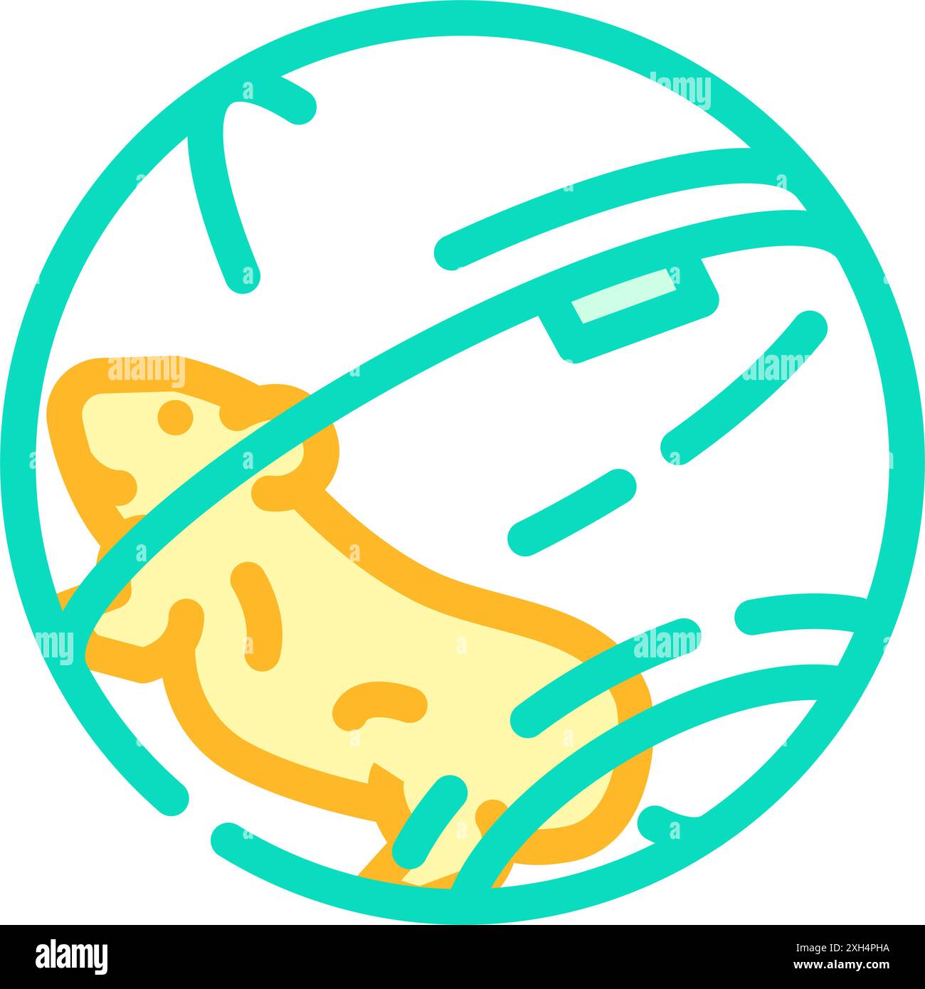 Golden ball flowers Stock Vector Images - Alamy