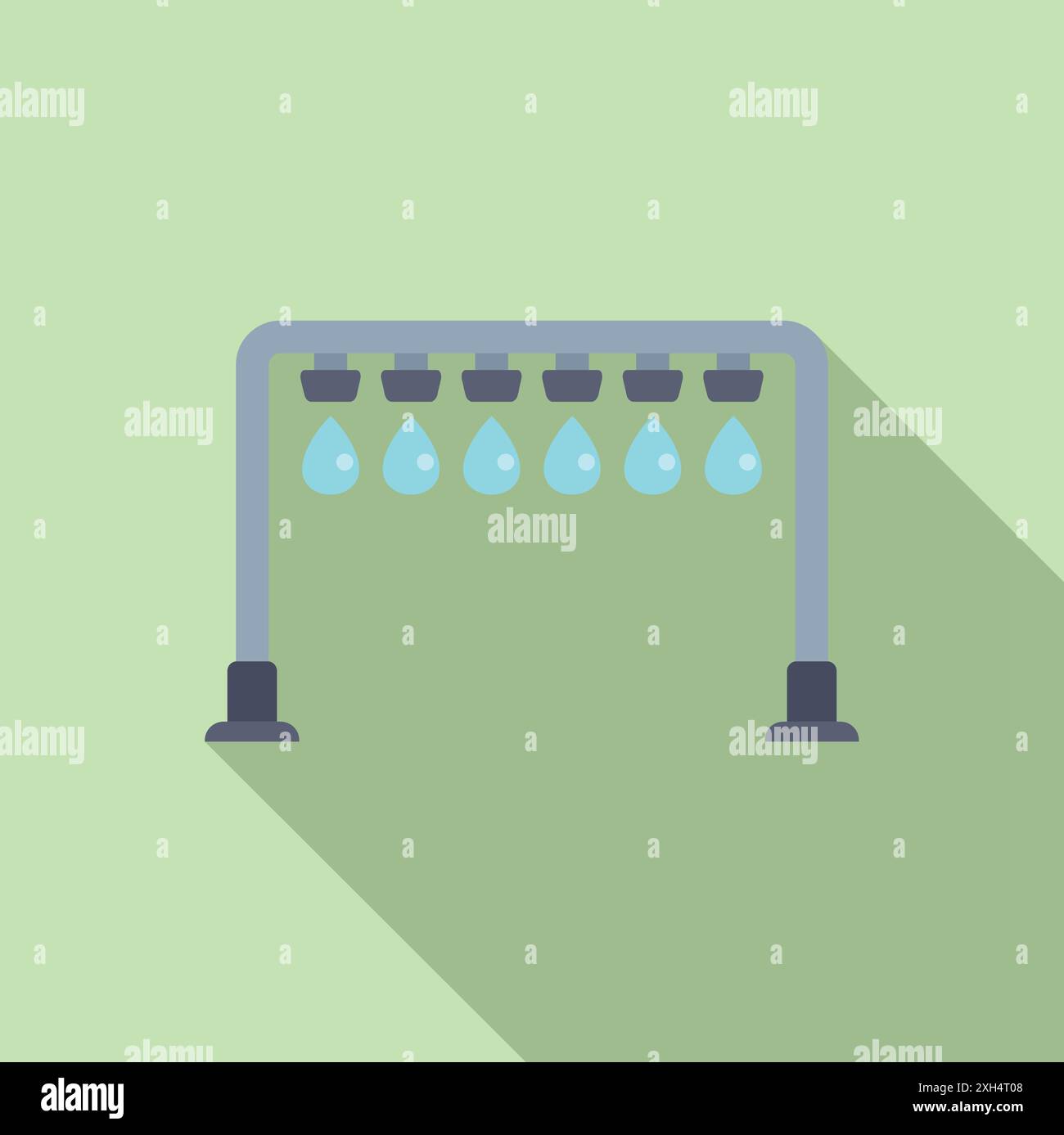 Smart irrigation system efficiently delivering water to plants ...