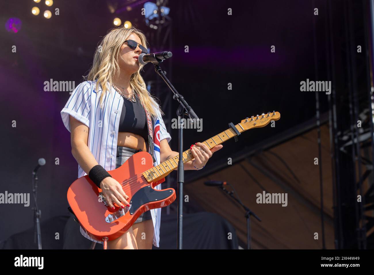 Chicago, USA. 11th July, 2024. Alana Springsteen during the Windy City ...
