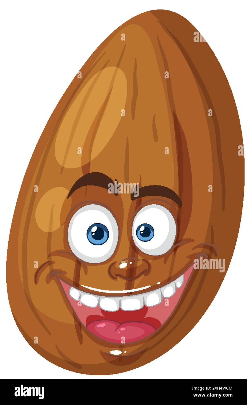 Almond Eyes Illustration