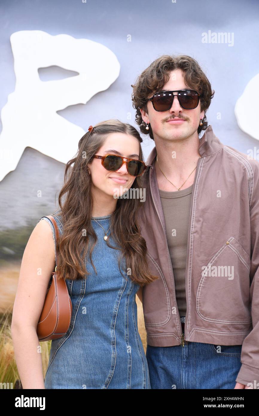 Los Angeles, California, USA 11th July 2024 Maggie Thurmon and Singer ...