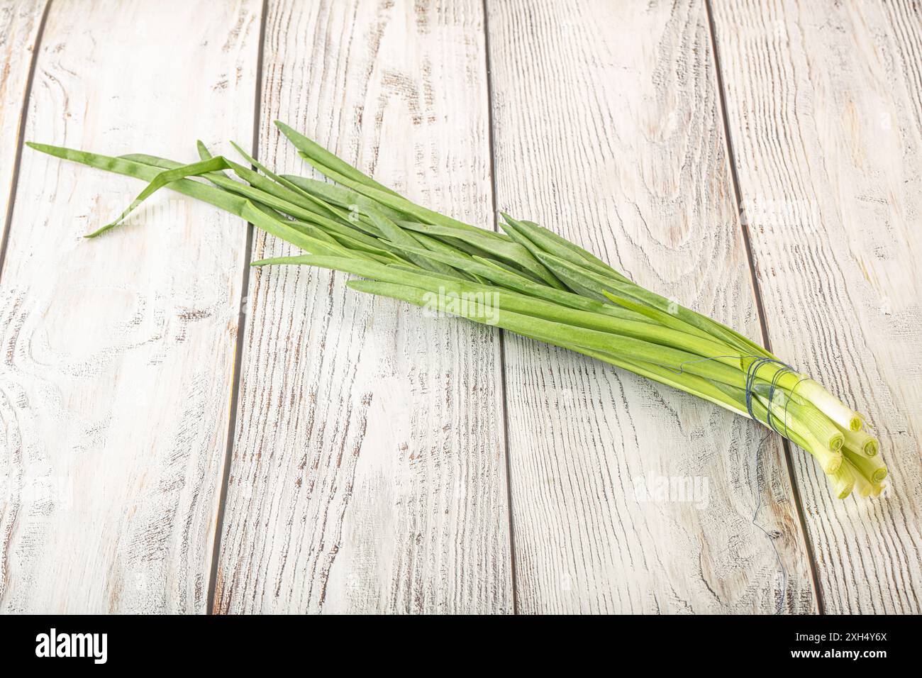 Raw young spring green onion heap Stock Photo - Alamy