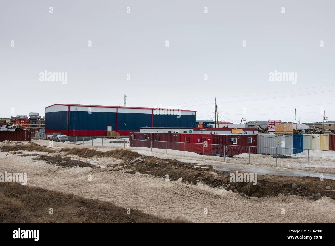 Shipping containers used as portable buildings on Federal Road in ...