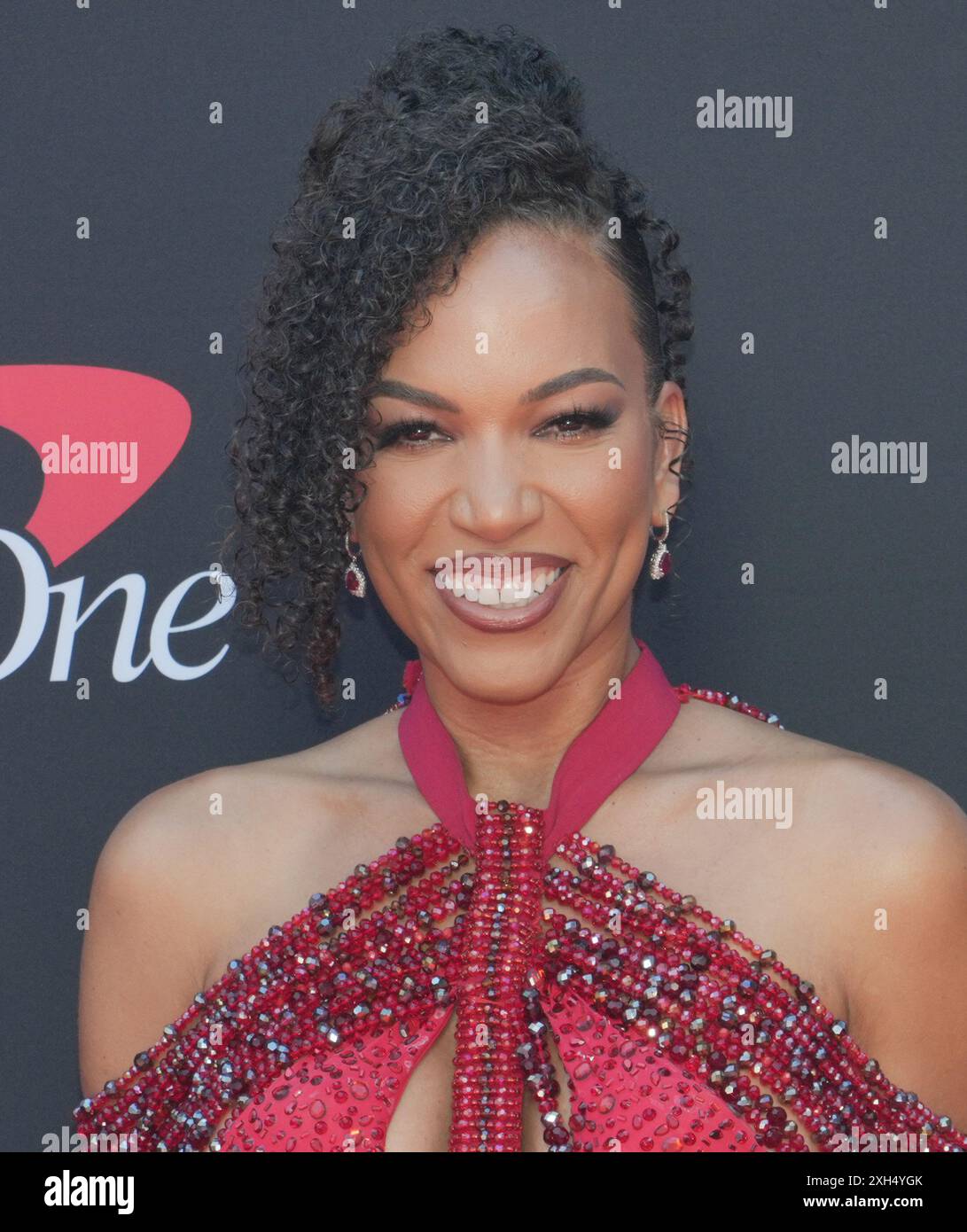 Los Angeles, USA. 11th July, 2024. MJ Acosta arrives at The 2024 ESPYS ...