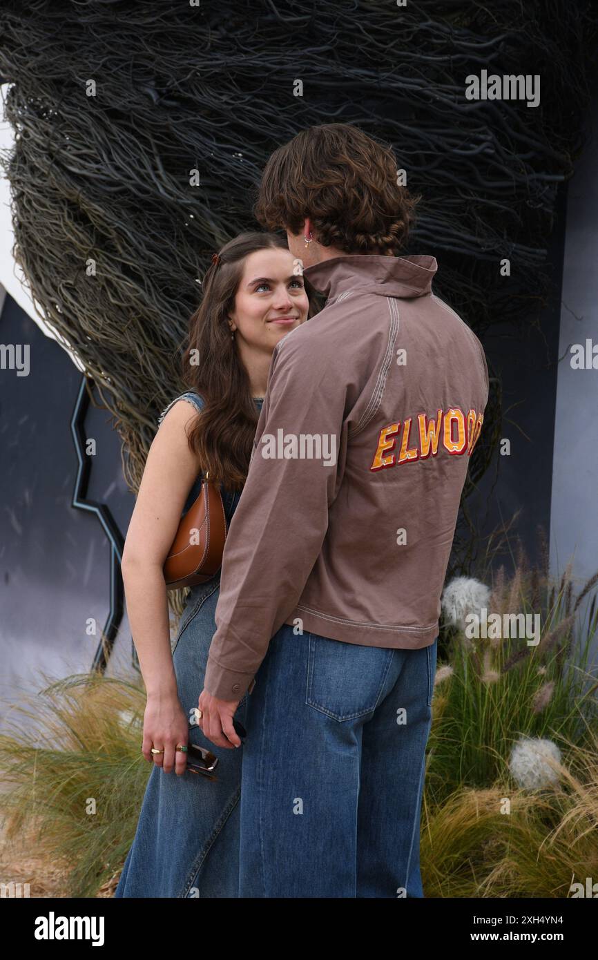 Los Angeles, California, USA 11th July 2024 Maggie Thurmon and Singer ...