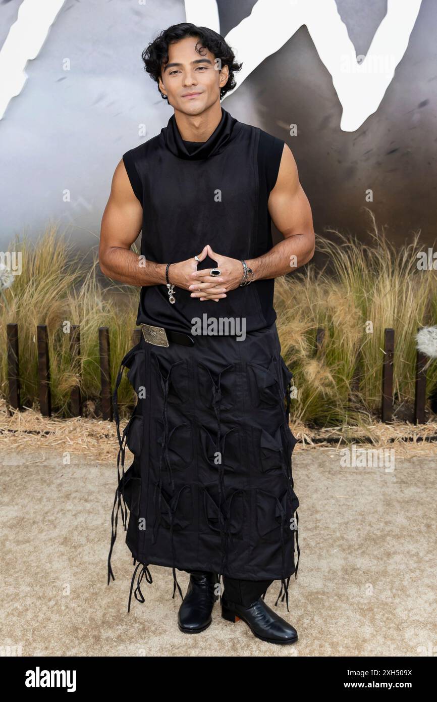 Los Angeles, USA. 11th July, 2024. Brandon Perea attends the arrivals ...