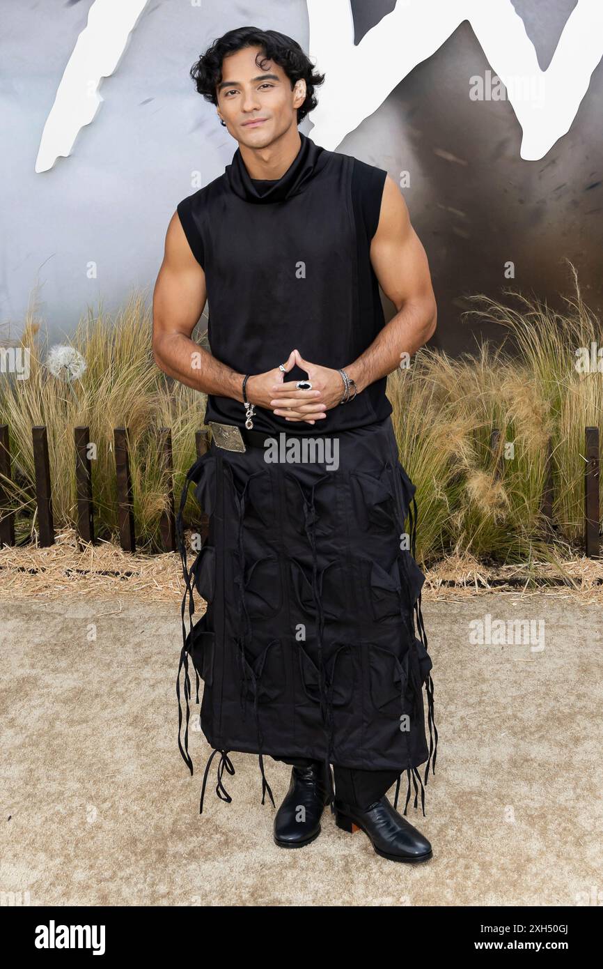 Los Angeles, USA. 11th July, 2024. Brandon Perea attends the arrivals ...