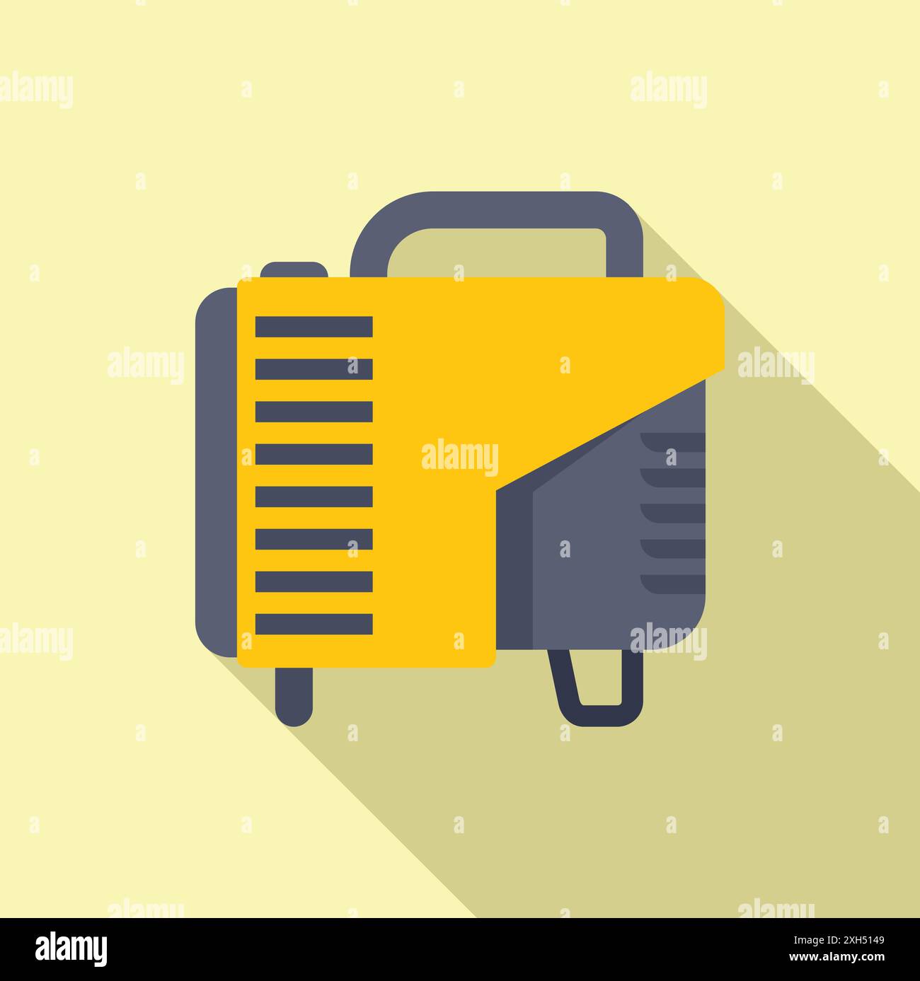 Portable generator is providing power, ensuring a reliable electricity ...