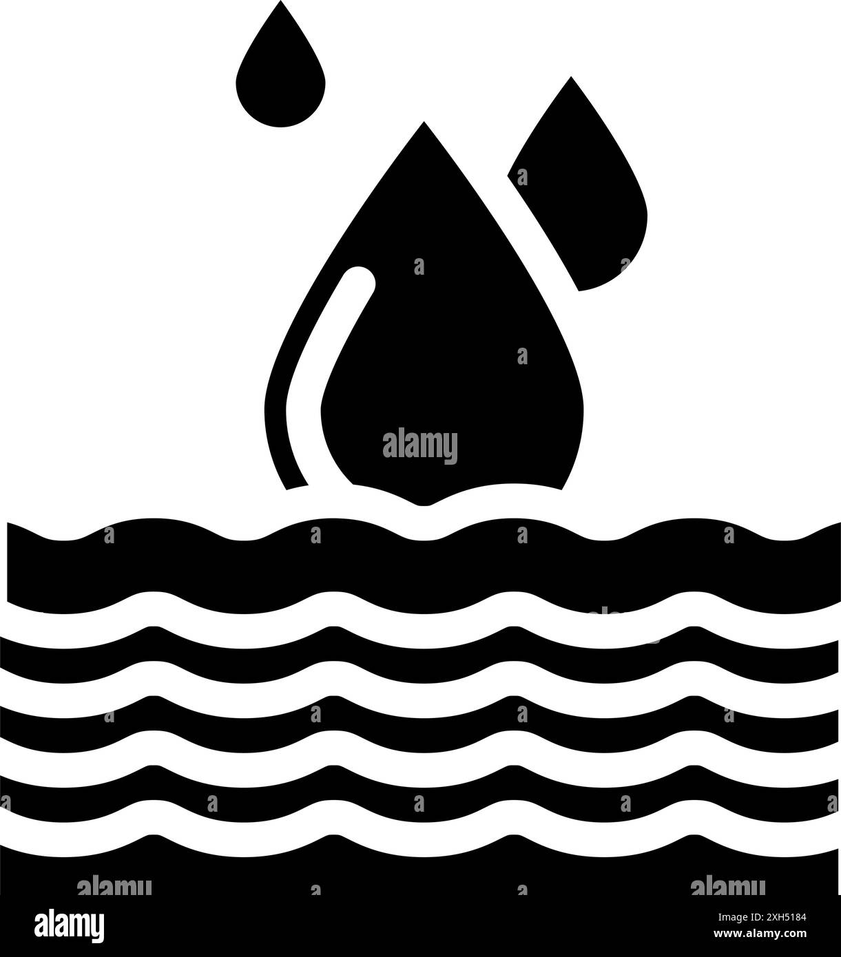 fast absorbing product label caution glyph icon vector illustration ...