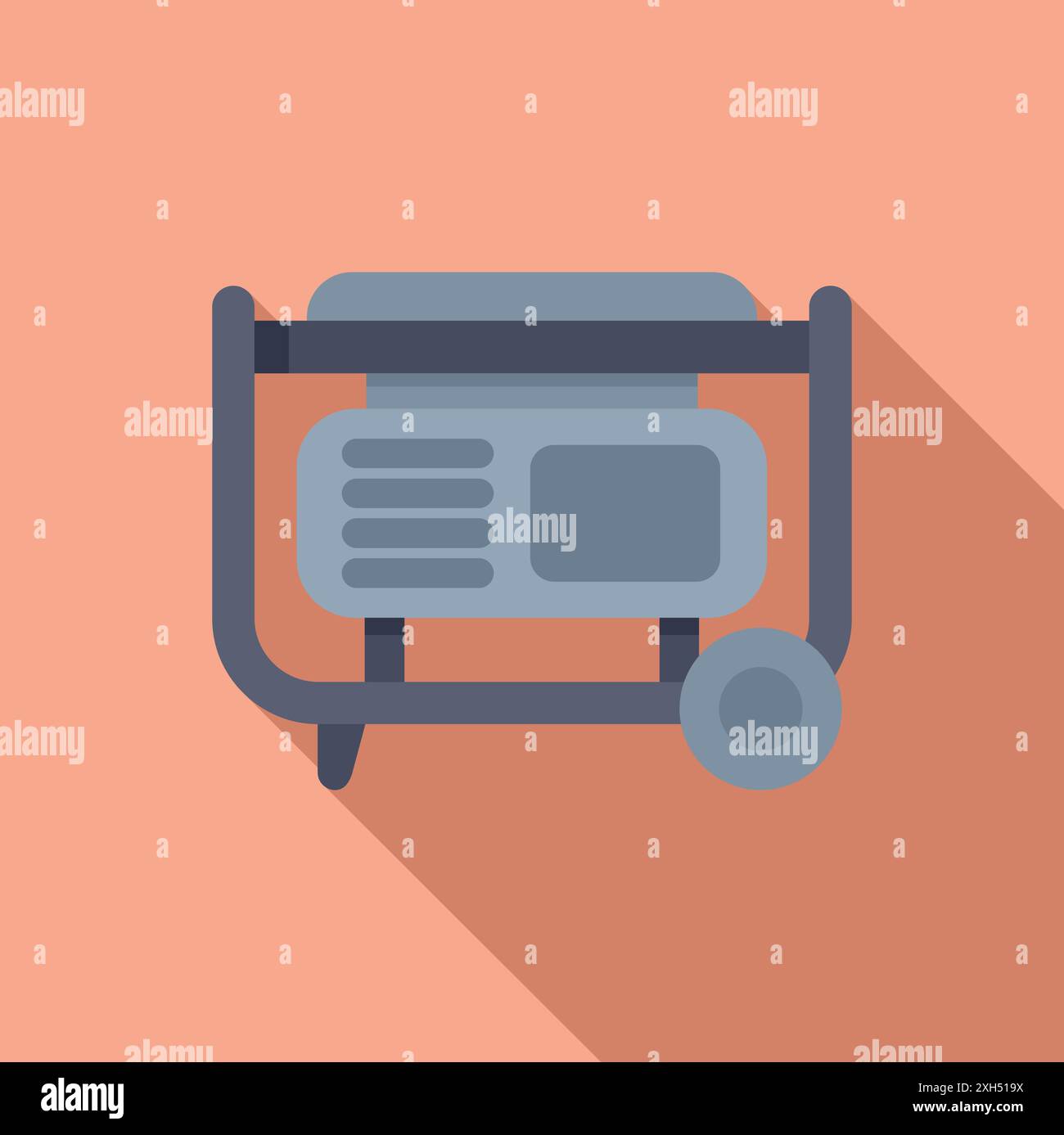 Portable generator is using combustion engine for converting mechanical ...