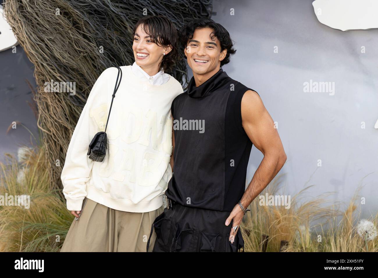 Los Angeles, USA. 11th July, 2024. Brandon Perea and guest attend the ...