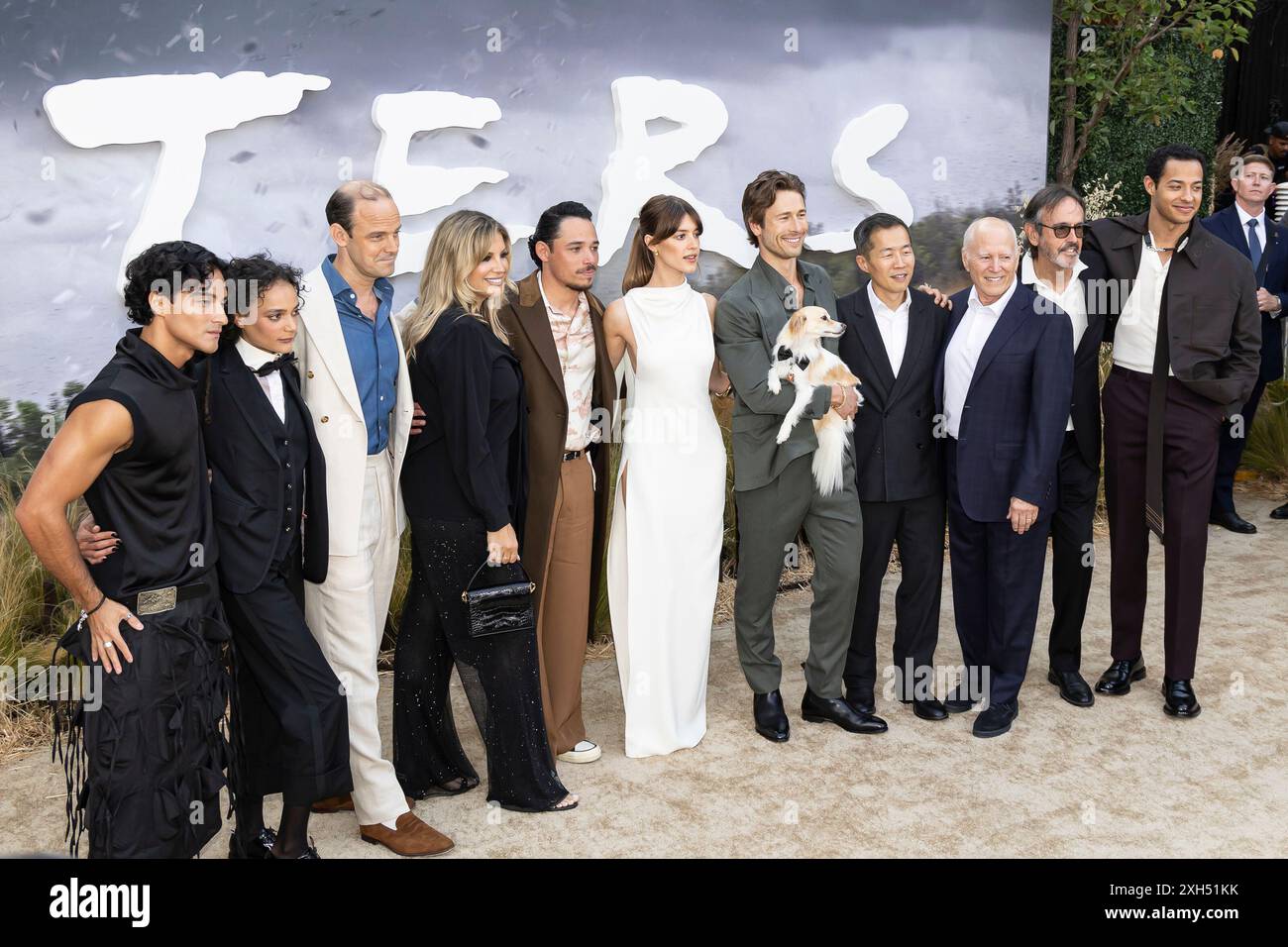 Los Angeles, USA. 11th July, 2024. Brandon Perea, Sasha Lane, Henry ...