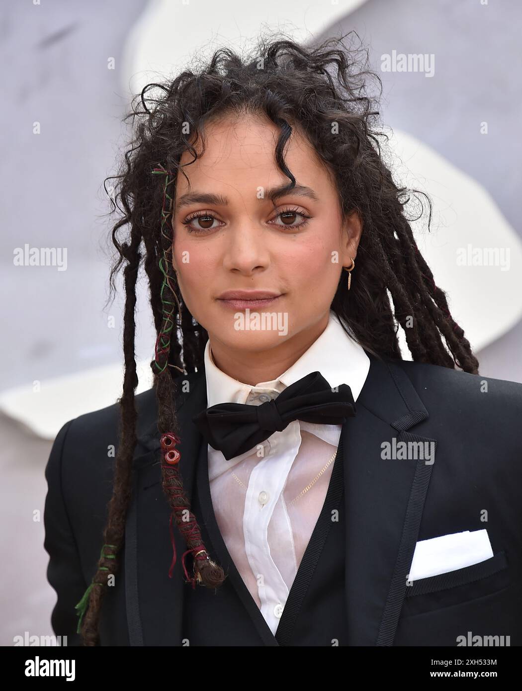 Sasha Lane arriving to the Los Angeles premiere of “Twisters” held at ...