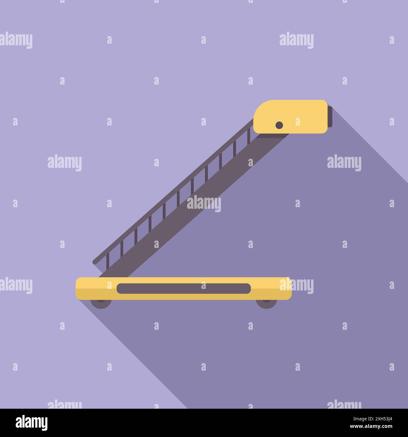 Airport staircase connecting airport with airplane entrance door for ...