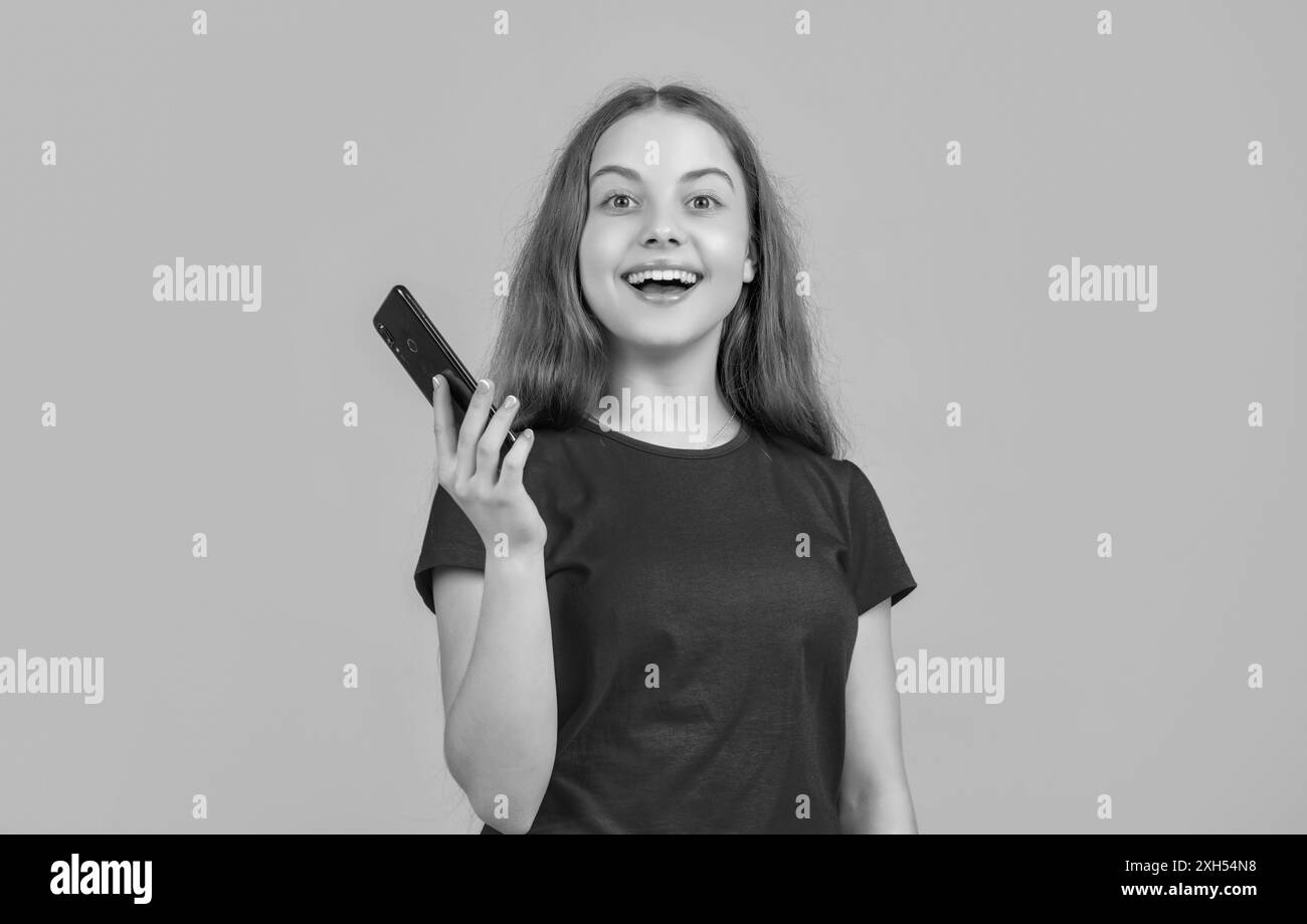 Happy surprise surprised child Black and White Stock Photos & Images ...