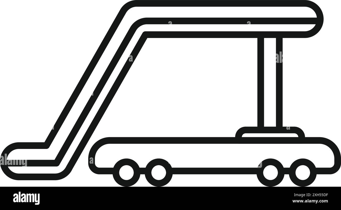 Airport airbridge Black and White Stock Photos & Images - Alamy