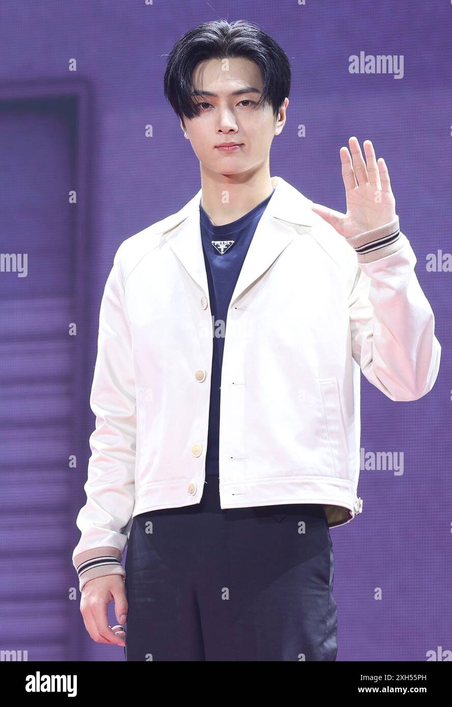 12th July, 2024. S. Korean boy group Enhypen Jay, a member of South ...