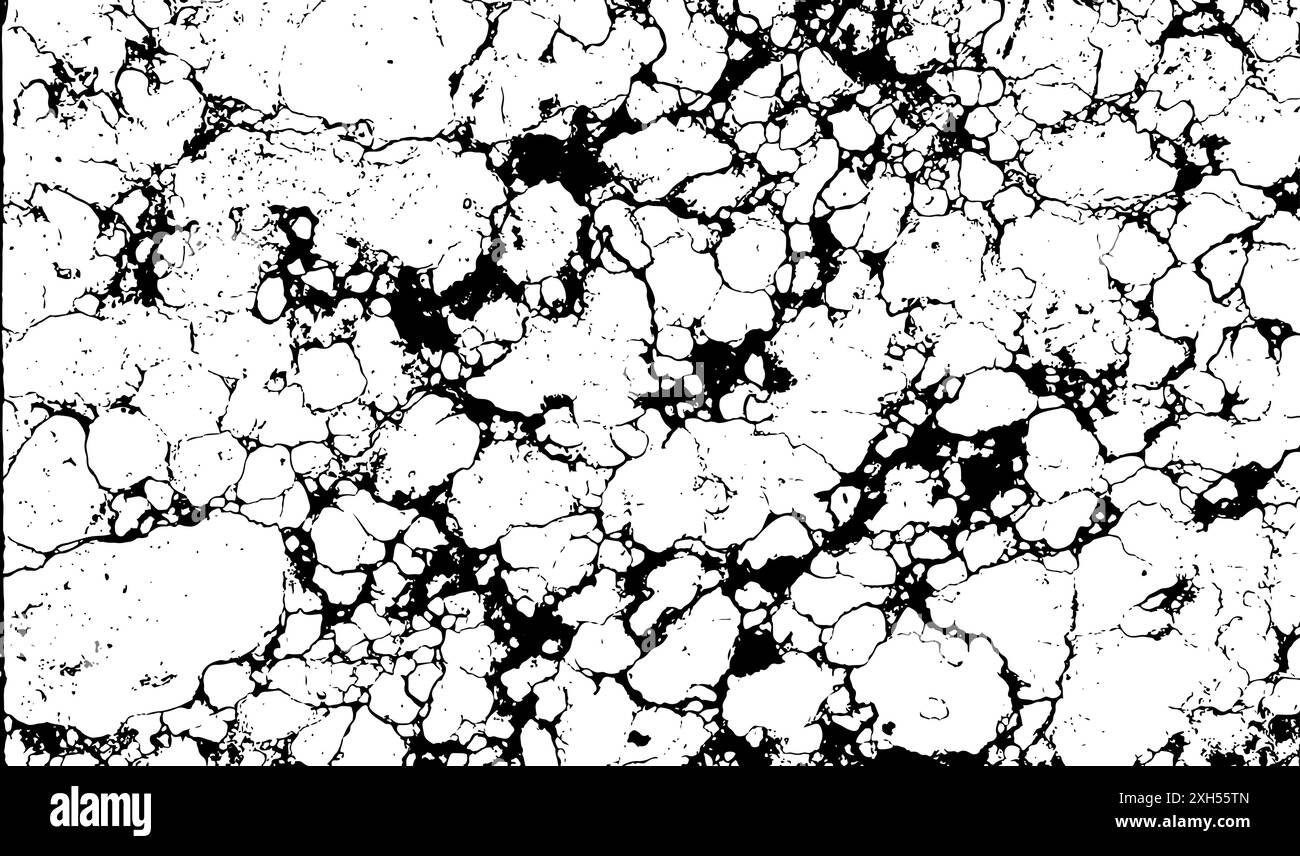 Black and White Marble Stone Vector Texture Stock Vector Image & Art ...