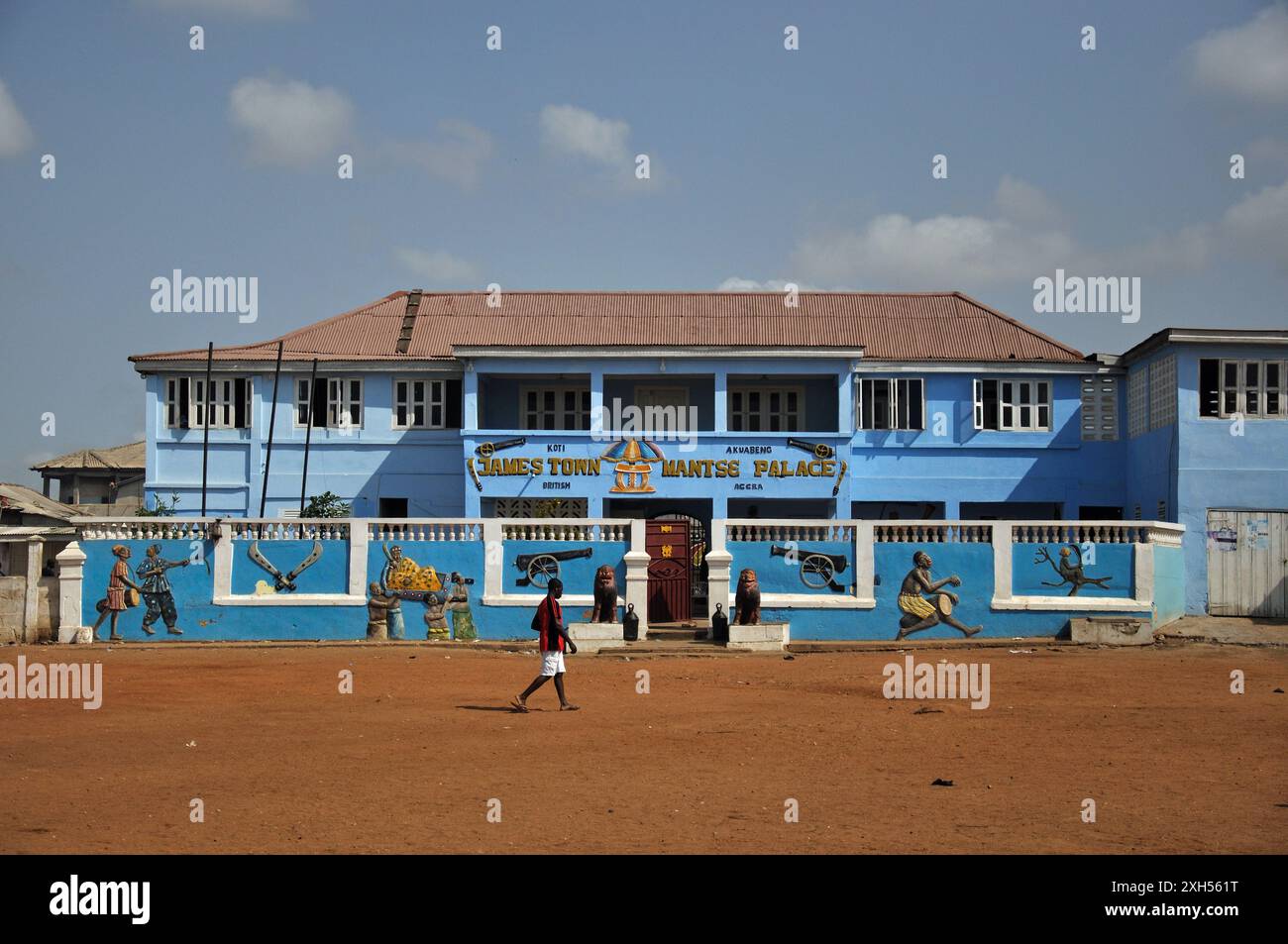 Jamestown mantse palace hi-res stock photography and images - Alamy