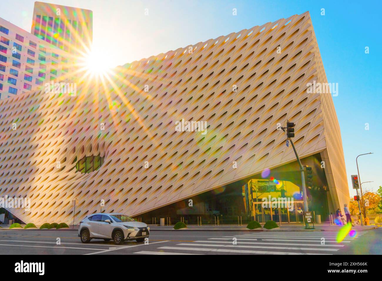 Los Angeles, California - April 10, 2024: Front external view of The ...