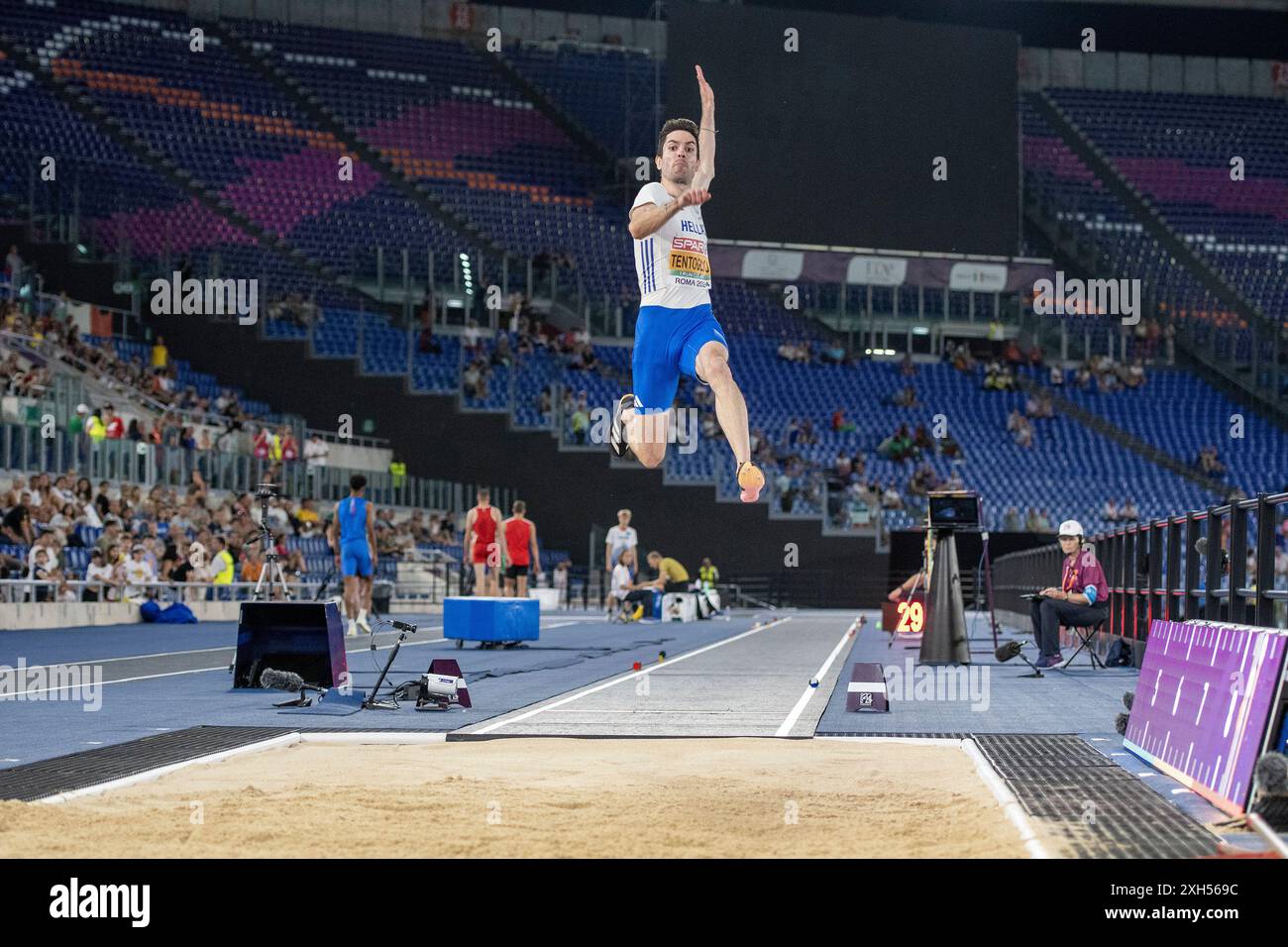 Miltiadis Tentoglou (Greece), men's long jump gold medal at European ...
