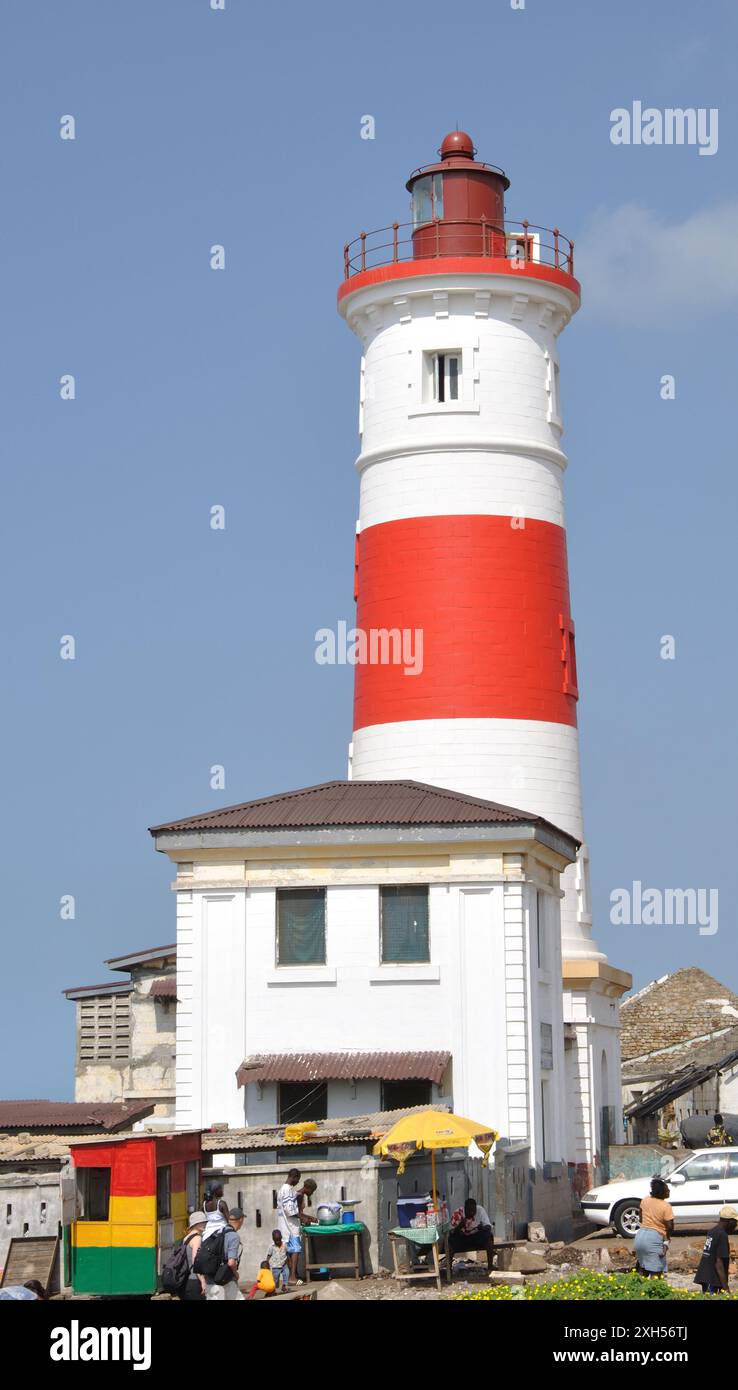 Jamestown Lighthouse, Jamestown, Accra, Ghana Stock Photo - Alamy