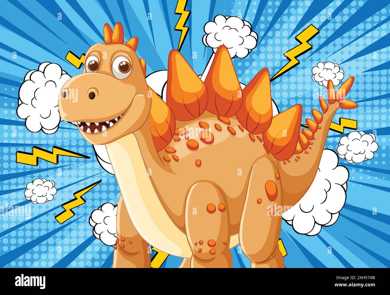 Cartoon blue book smiling Stock Vector Images - Alamy