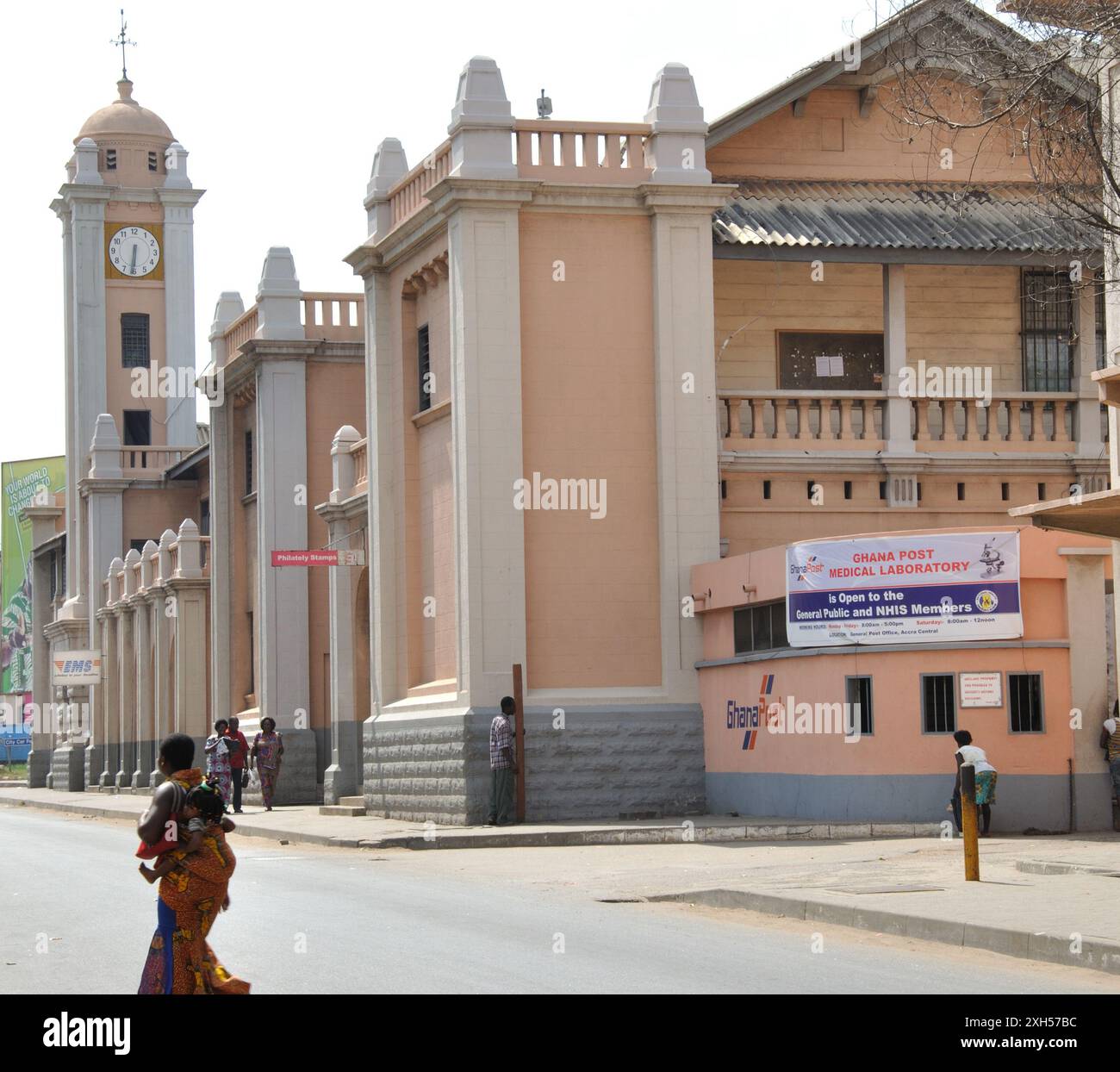 General Post Office, Accra, Ghana. Ghana Post (also known as Ghana Post ...