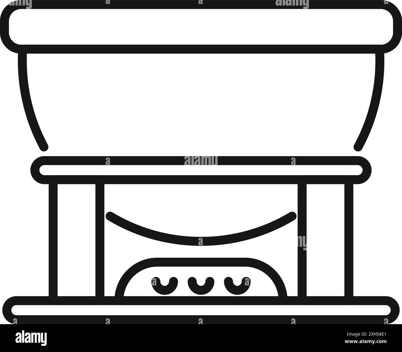 Stylish home interior round Black and White Stock Photos & Images - Alamy