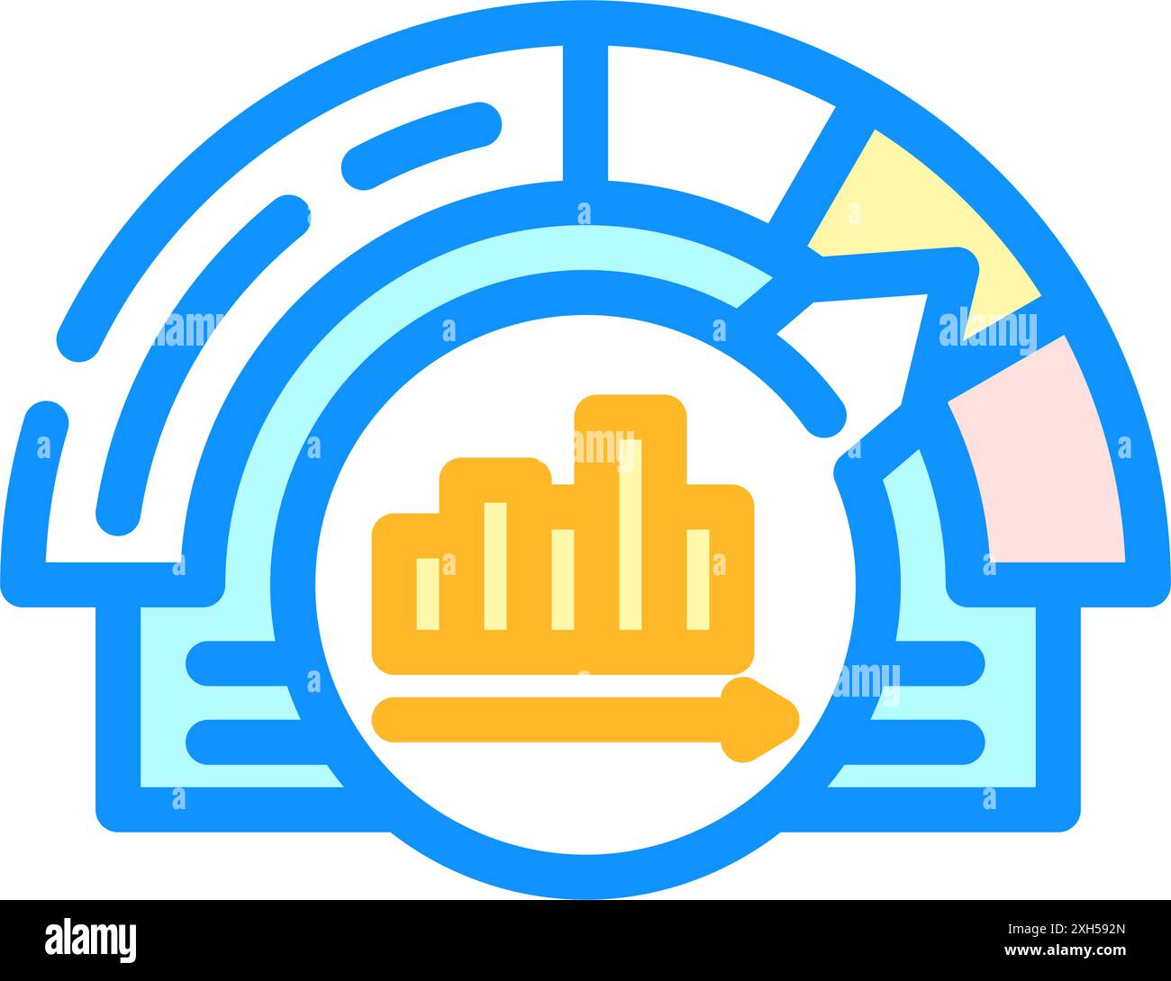 performance measurement business process color icon vector illustration Stock Vector Image & Art ...