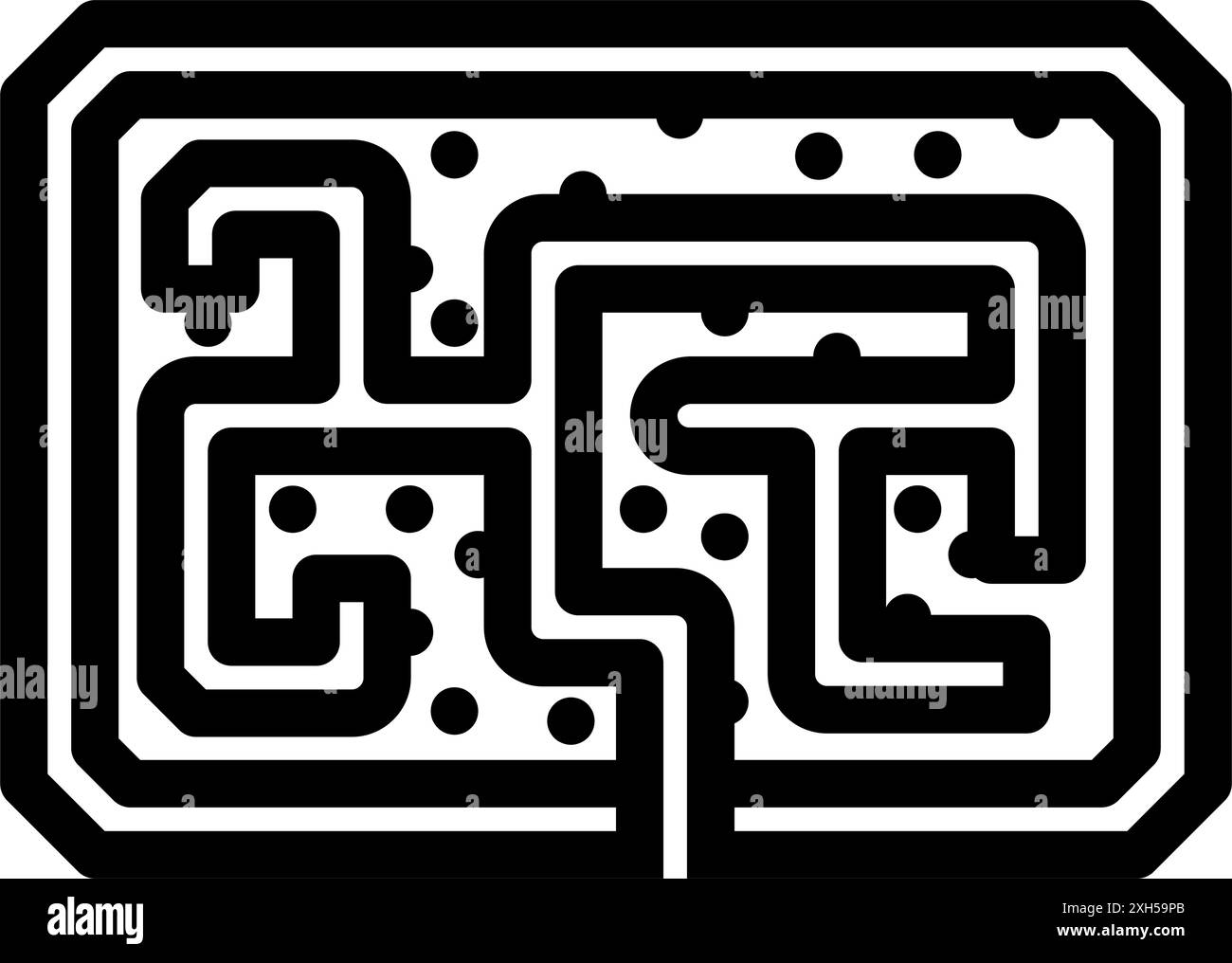 Corn maze Black and White Stock Photos & Images - Alamy