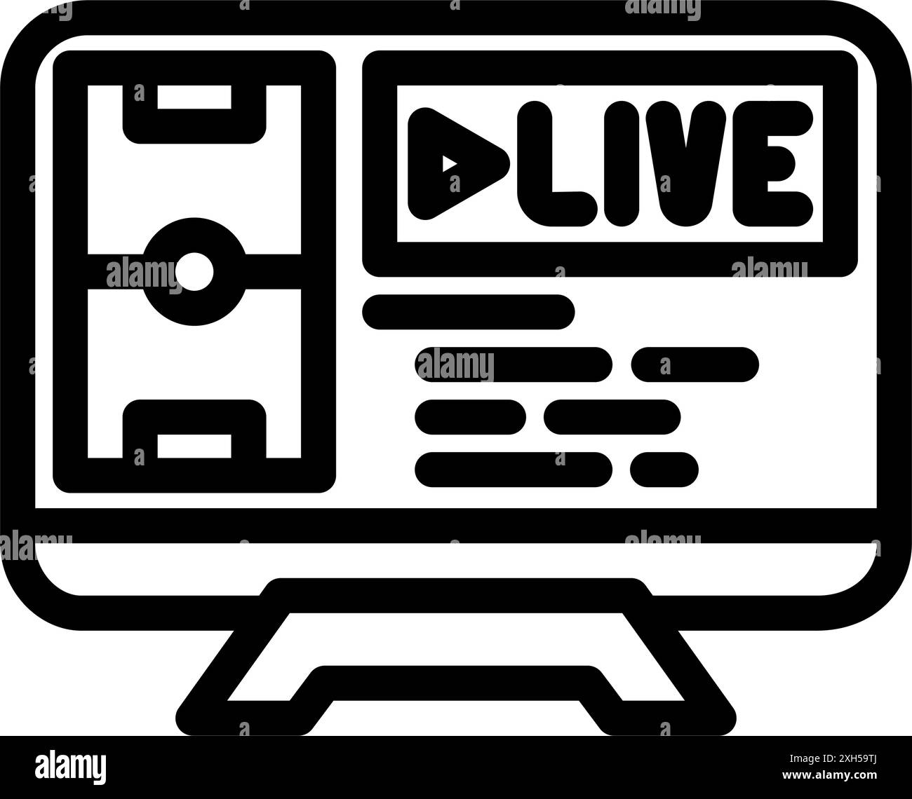 Child playing soccer with senior Stock Vector Images - Alamy