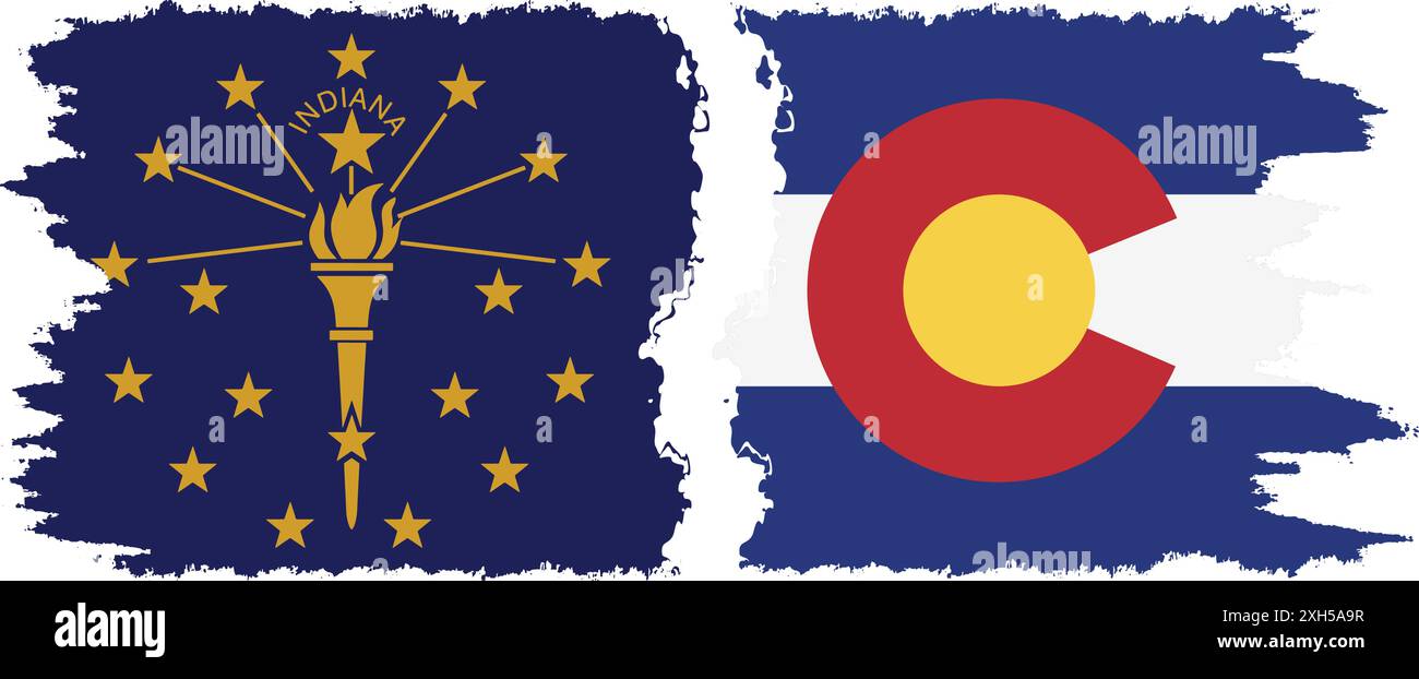 Colorado brush stroke Stock Vector Images - Alamy