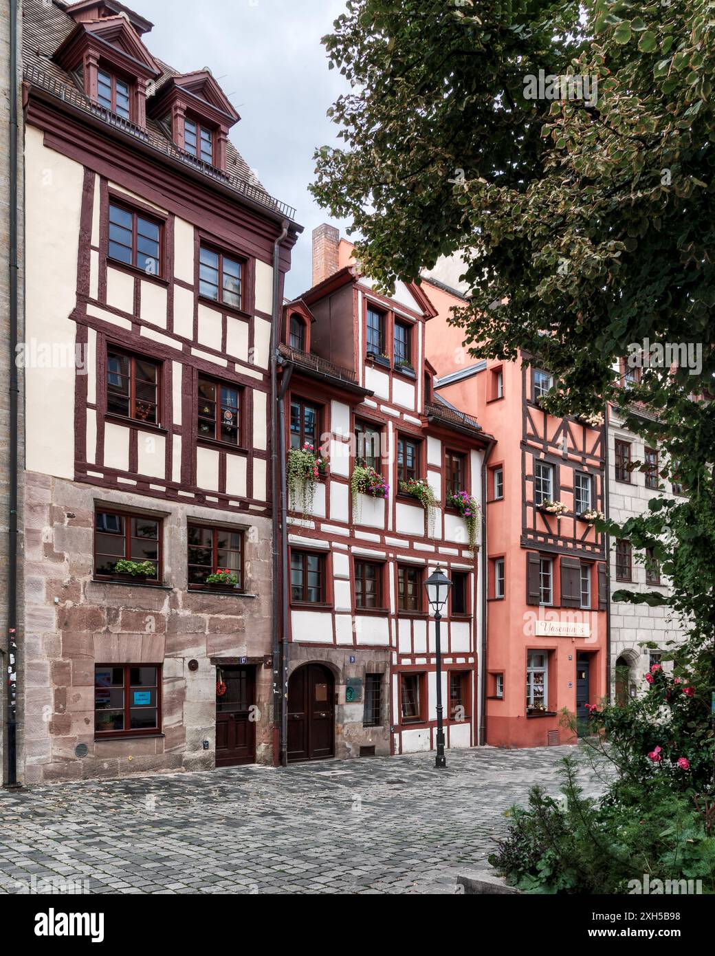 The beautiful old town in Nuremberg Stock Photo - Alamy