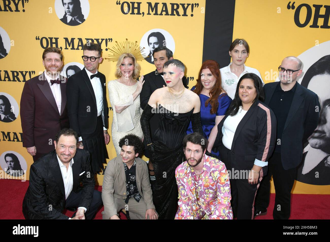 Ny. 11th July, 2024. Lucas McMahon, Kevin McCollum, Sam Pinkleton ...