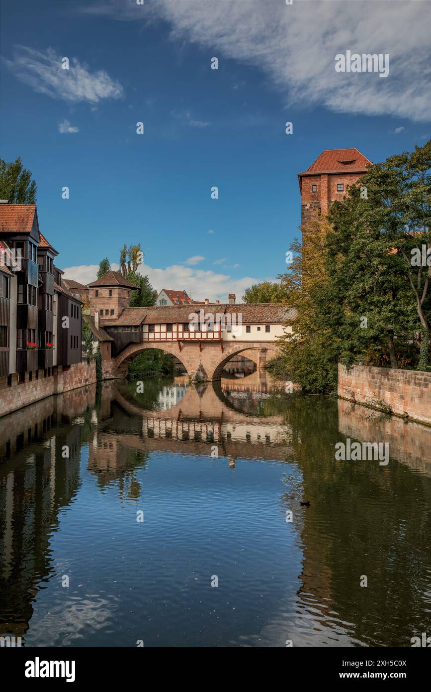 The beautiful old town in Nuremberg Stock Photo - Alamy
