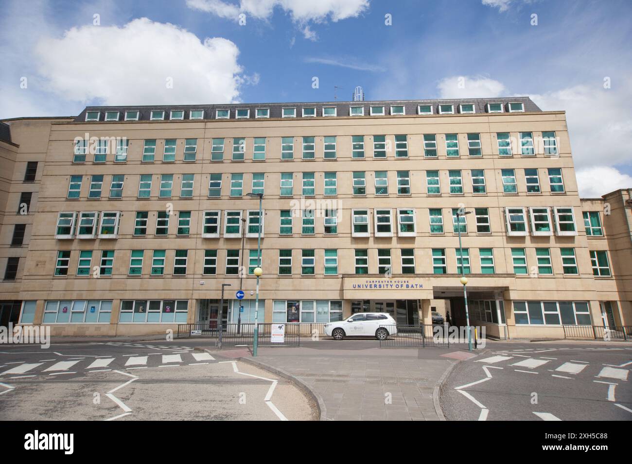 The University of Bath building, in Somerset in the United Kingdom ...