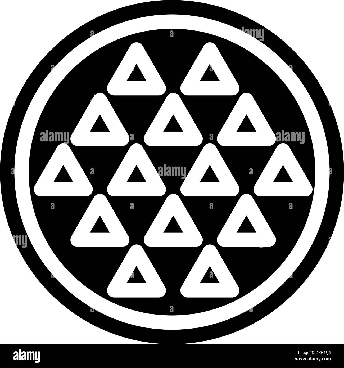 anti slip label product caution glyph icon vector illustration Stock ...