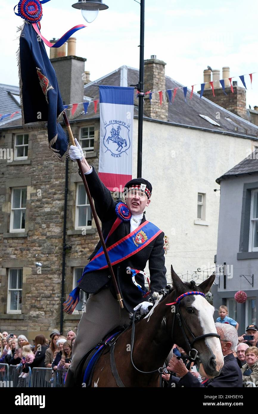 Jedburgh, UK. 12th July, 2024. Jethart Callant's Festival 2024, 75th ...