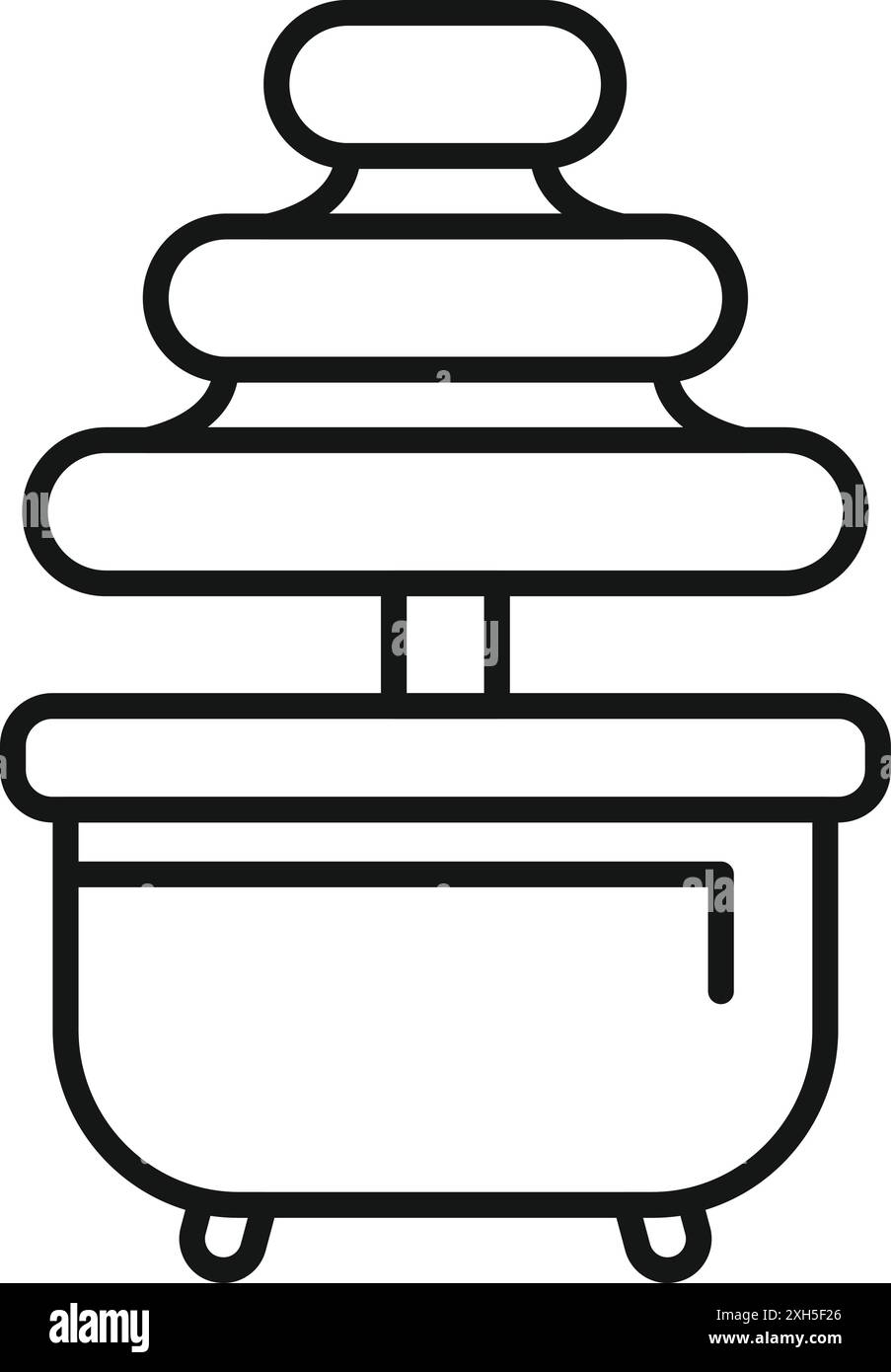 Chocolate liquid machine Stock Vector Images - Alamy