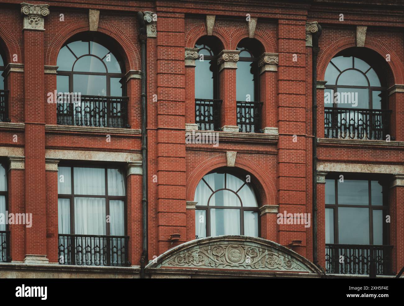 traditional building exterior facade close-up details in Shanghai ...