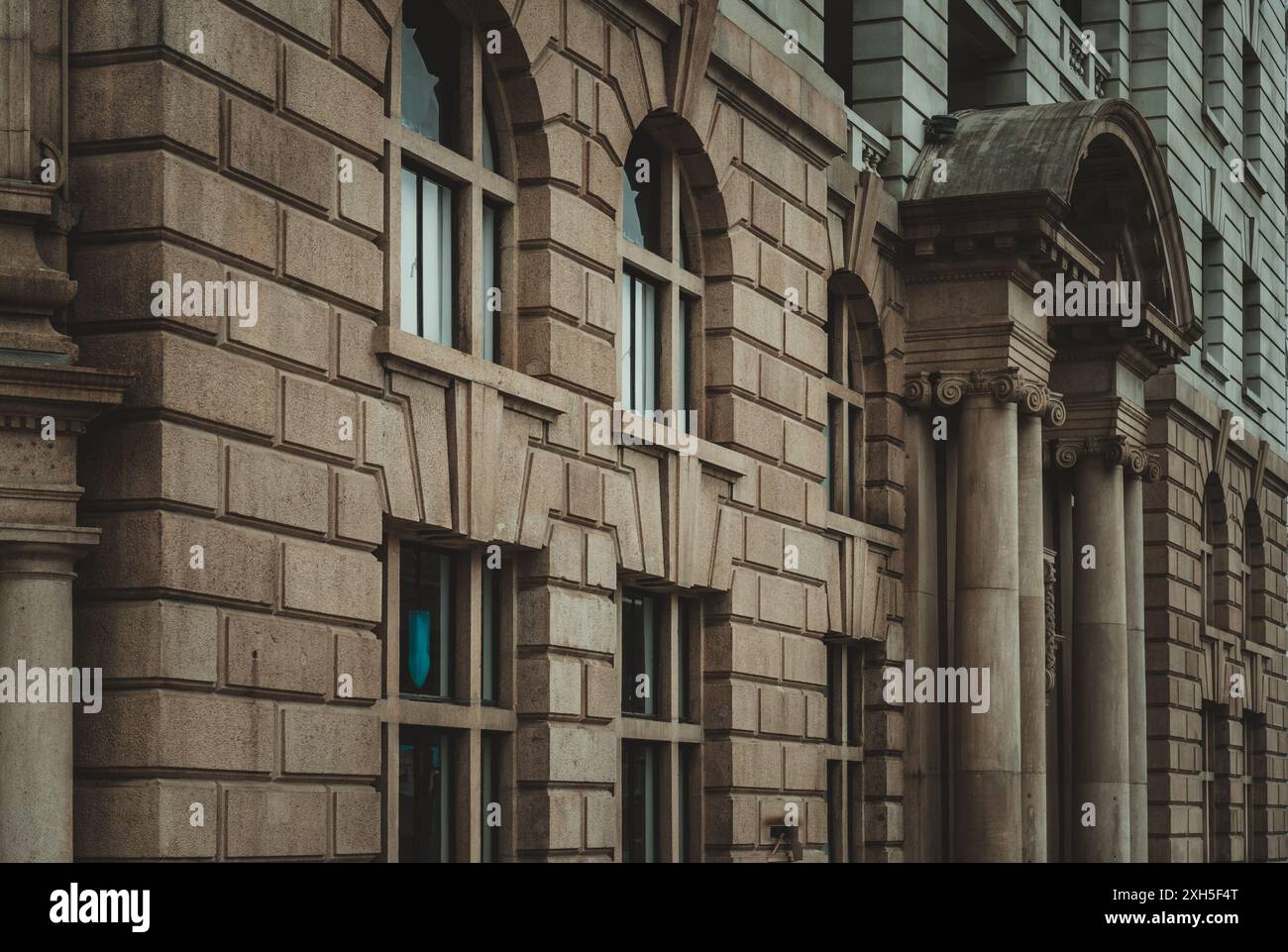 traditional building exterior facade close-up details in Shanghai ...