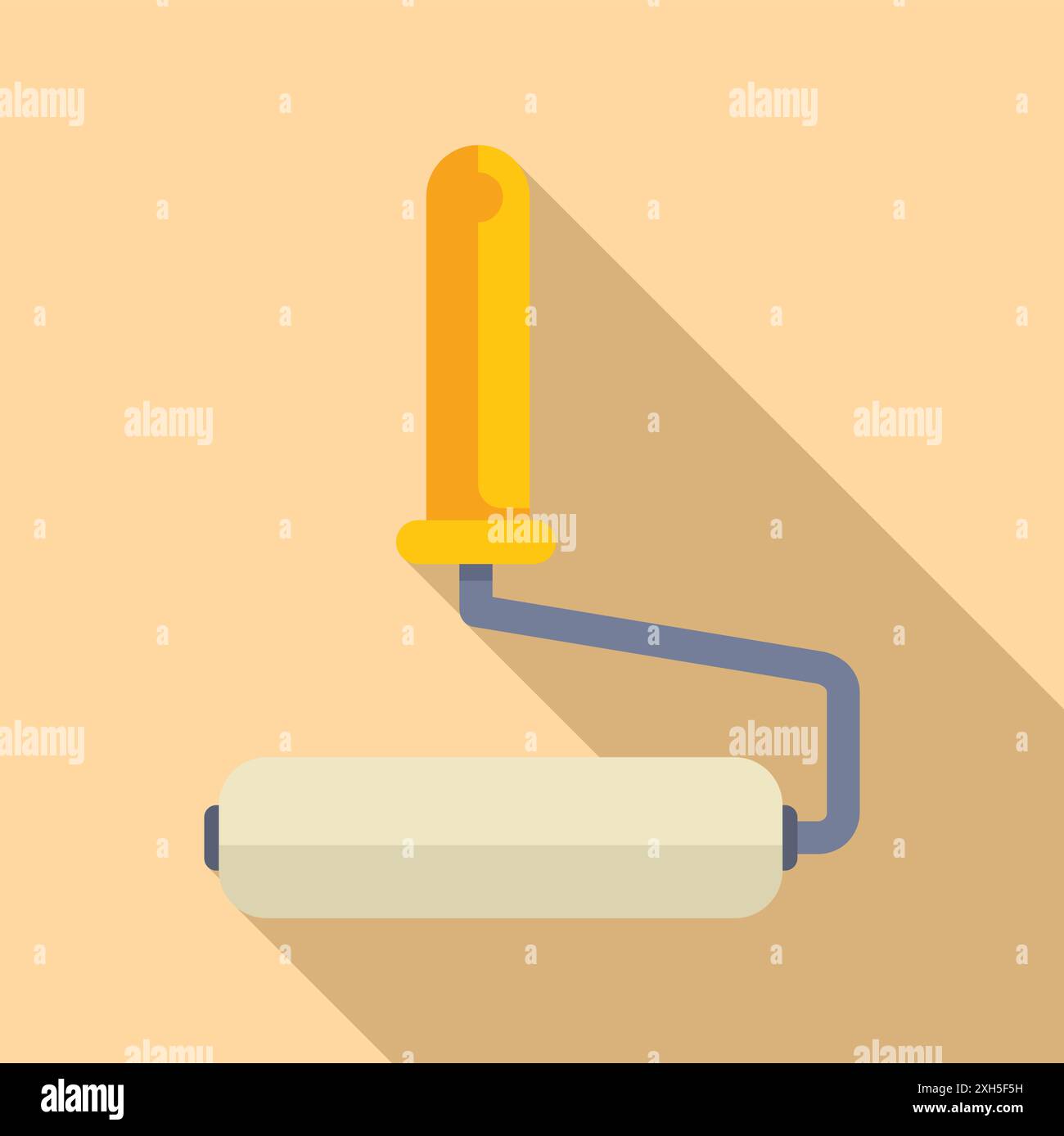 White paint spreading in yellow hi-res stock photography and images - Alamy