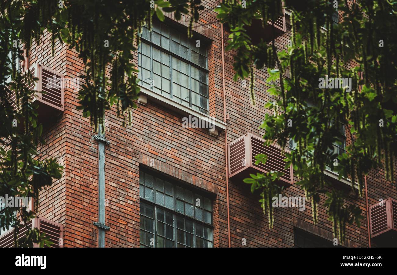 traditional building exterior facade close-up details in Shanghai ...
