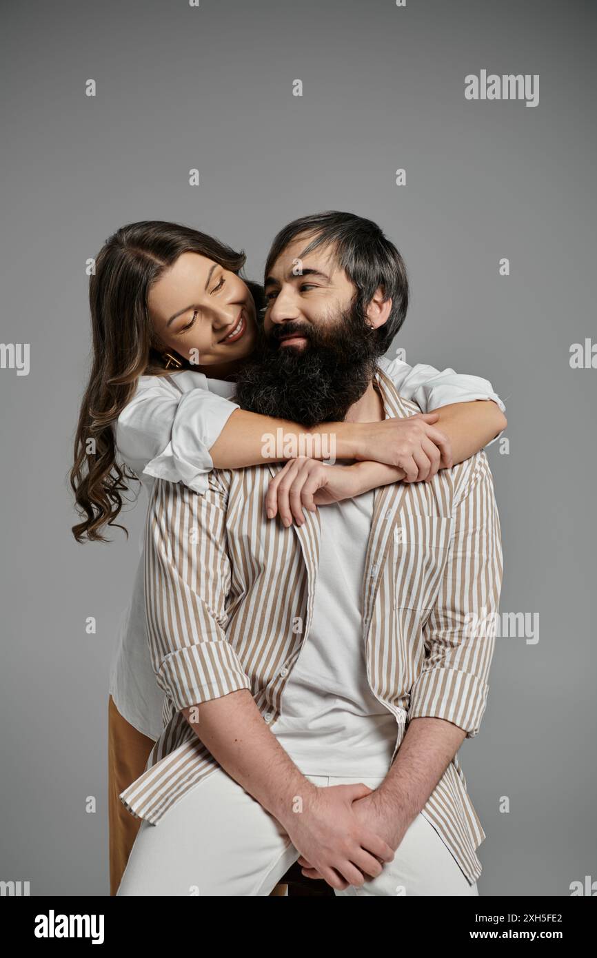 Man woman in sophisticated hi-res stock photography and images - Alamy