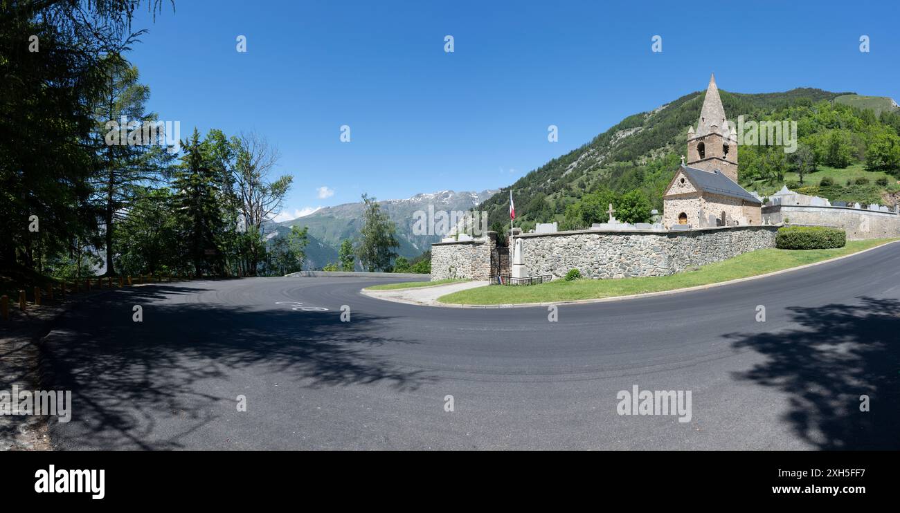 The famous Dutch Corner from the Alpe d'Huez climb used in the Tour de ...