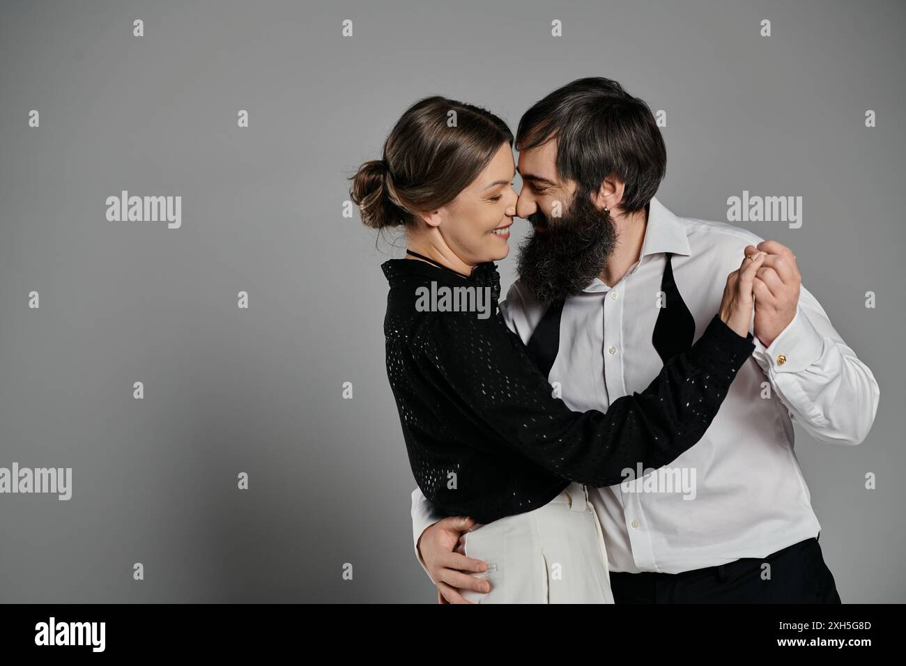 Man woman look others hi-res stock photography and images - Alamy