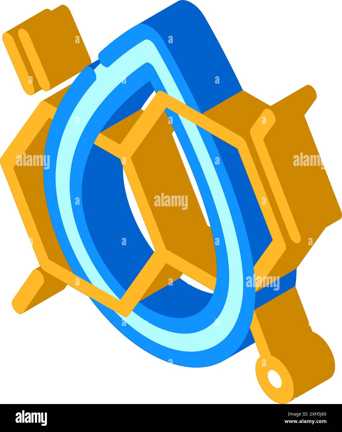 clean formula label product caution isometric icon vector illustration ...