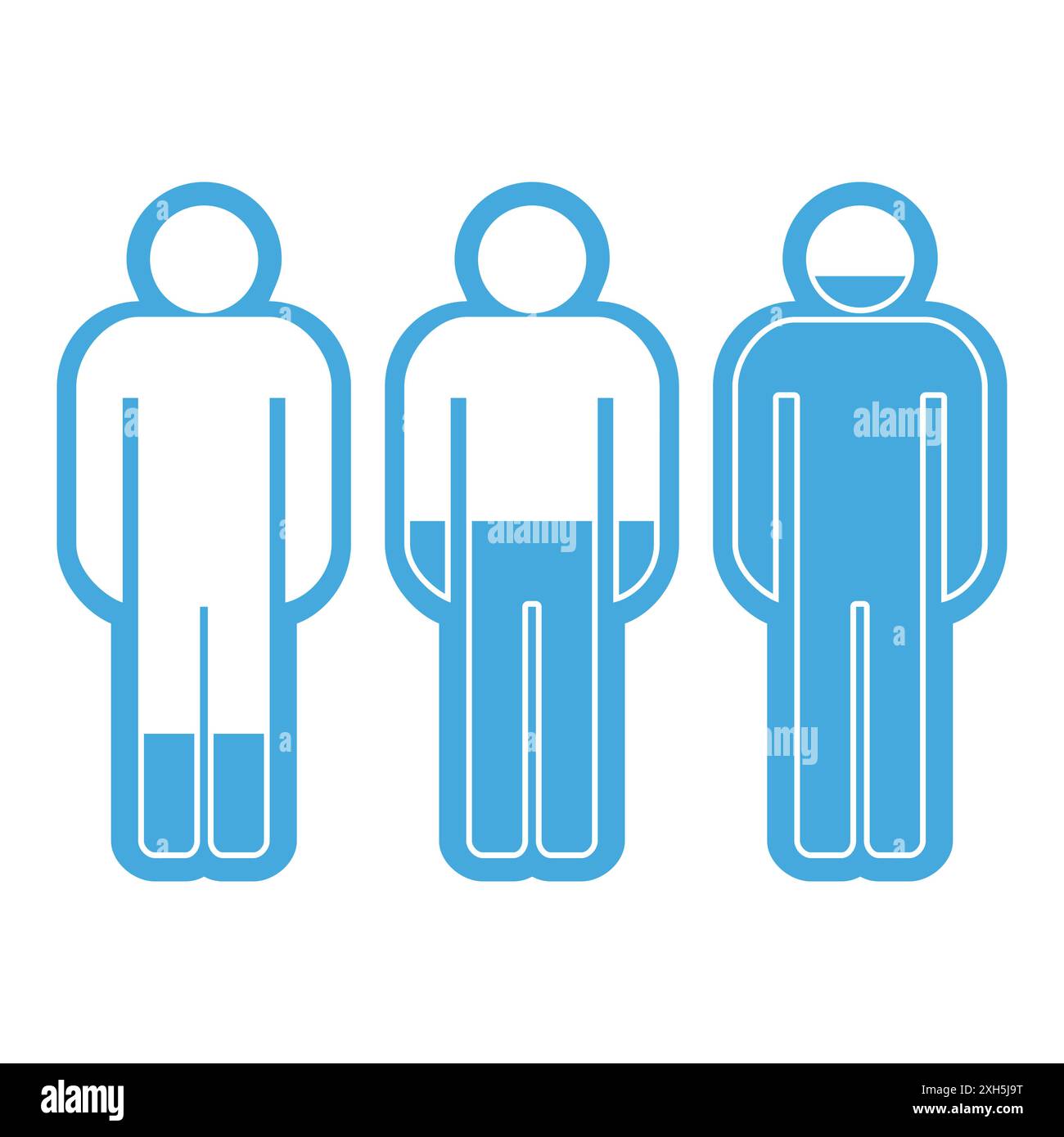 Number and density of population. Vintage people infographics. Flat ...