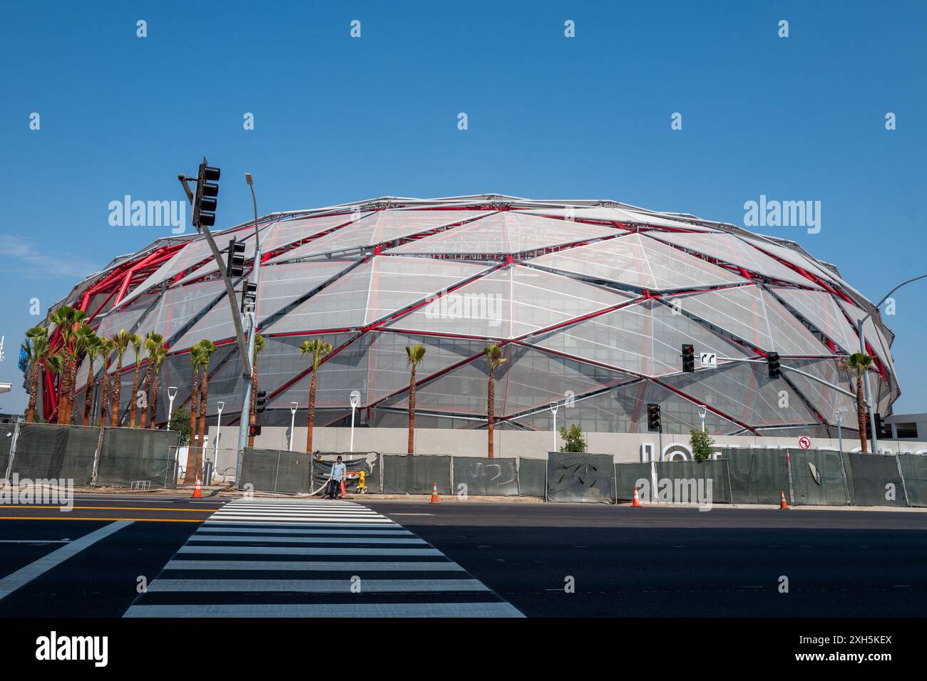 Los Angeles, United States. 11th July, 2024. An exterior view of the ...